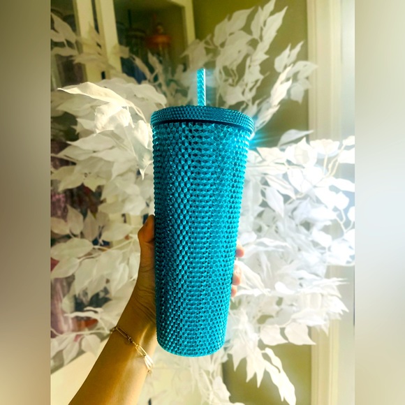 Starbucks | Kitchen | New With Tag Starbucks Summer 223 Blue Chrome ...